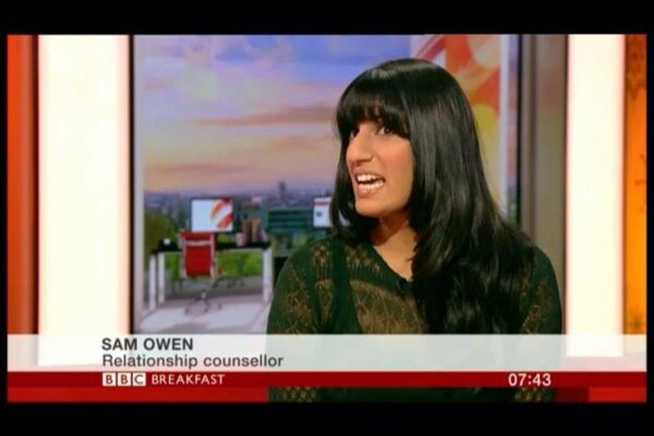 BBC Breakfast TV Show, BBC1 - Relationships Coach UK